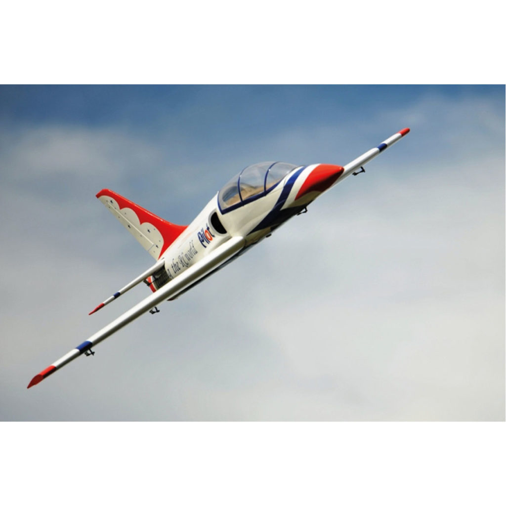 Pilot RC Dolphin Jet turbina 8-12kg 2000mm biały – RC – SERWIS